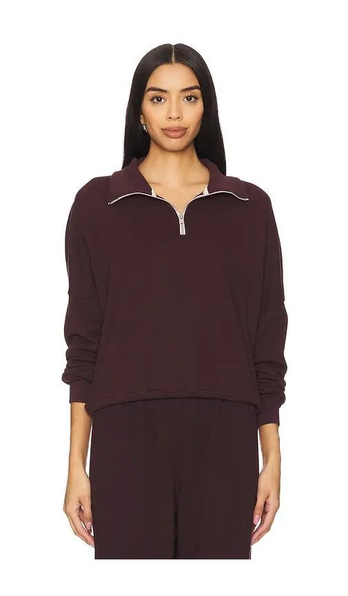 PERFECTWHITETEE Maren Half Zip