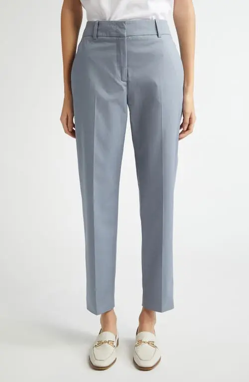 Eleventy Slim Fit Tapered Leg Pants - Denim