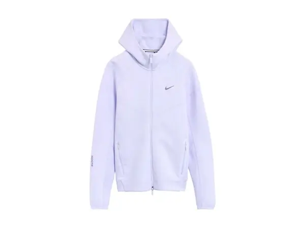 Nike X Nocta Nrg Tech Fleece Full Zip Hoodie - Palest Purple/daybreak