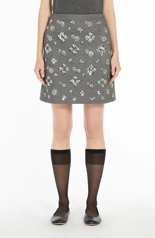 Max Mara Monza Sequin Mini Skirt