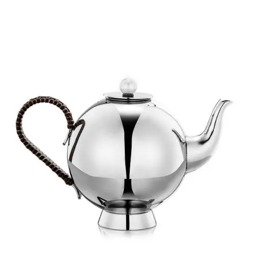 NICK MUNRO Spheres Tea Infuser Wicker Handle