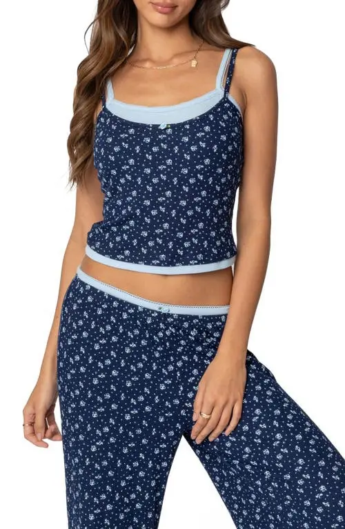 EDIKTED Flowerbed Layered Camisole