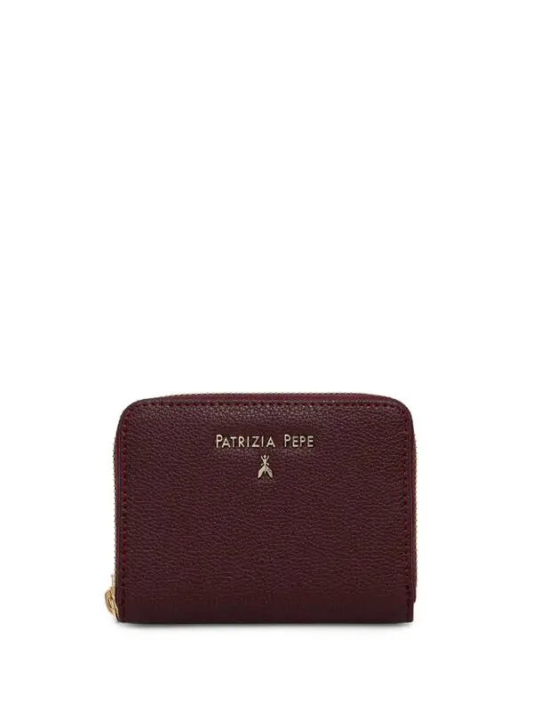 Patrizia Pepe Medium Essential Wallet Red Editorialist