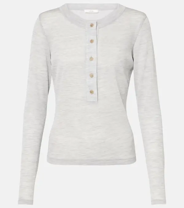 Vince Henley Wool Top