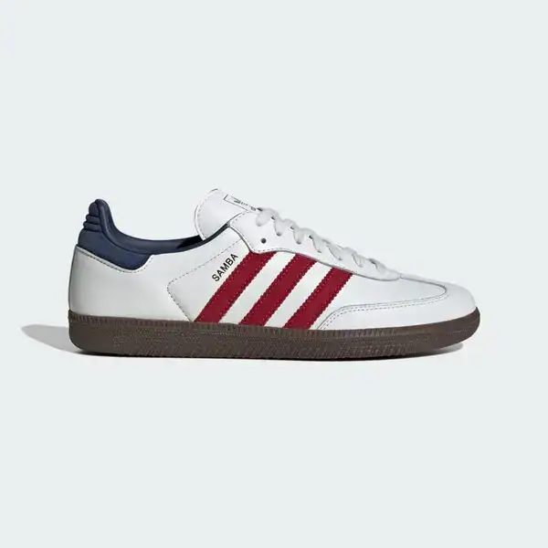 Adidas Samba Og Shoes - Core White / Team Victory Red / Night Indigo |  Editorialist