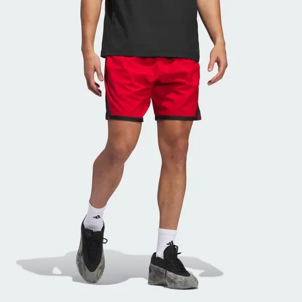 Adidas Crazy Lite Shorts - Team Power Red 2 / Black
