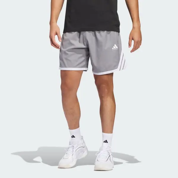 Adidas Crazy Lite Shorts - Grey Three / White