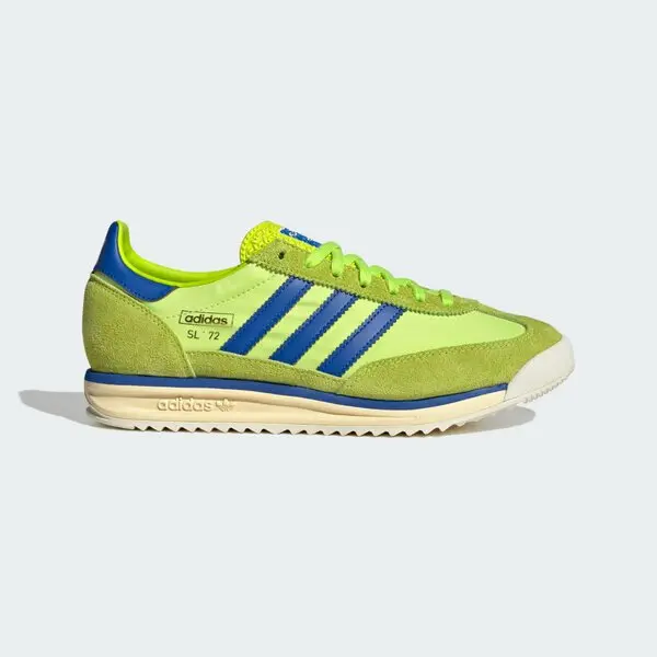 Adidas Sl 72 Rs Sneakers - Solar Slime / Royal Blue / Pulse Lime