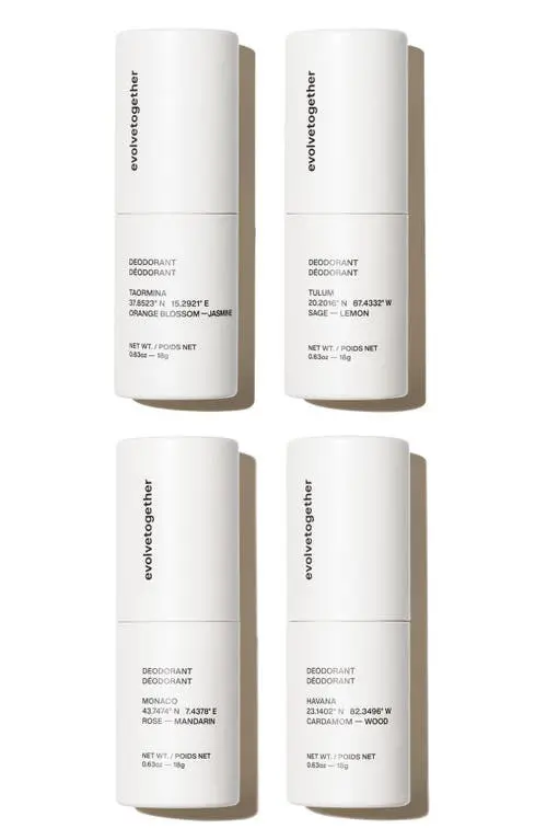 Evolvetogether Deodorant Discovery Set - No Color
