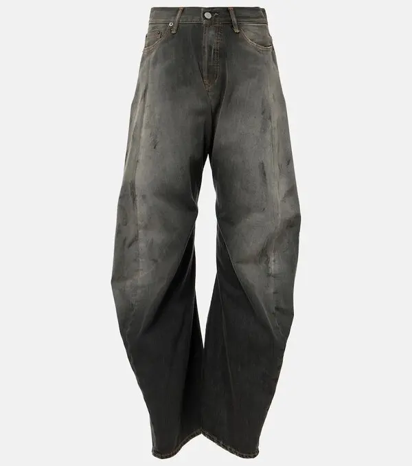 Acne Studios 2006f Distressed Wide-leg Jeans