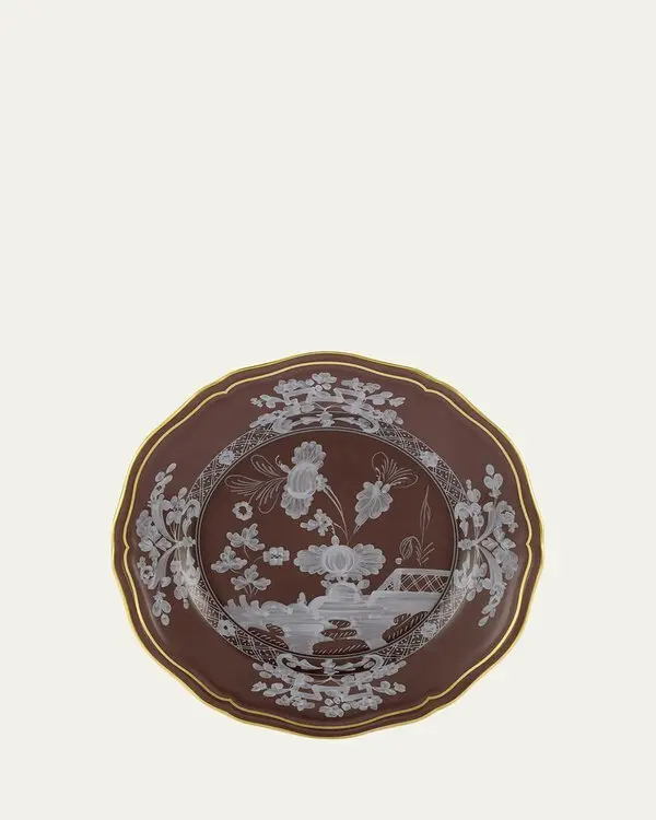 GINORI 1735 Oriente Italiano Castagna Bread And Butter Plate - Oi  Castagna