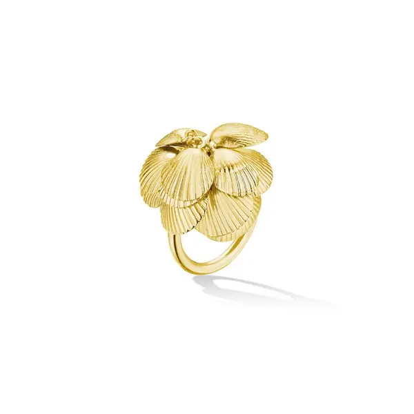 CADAR Shell Charm Ring