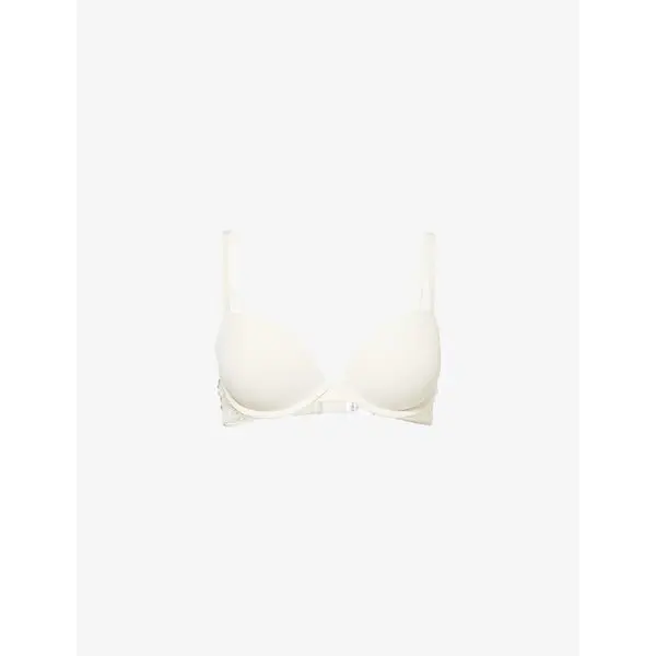 Calvin Klein Atttraction Push-up Plunge Stretch-woven Bra