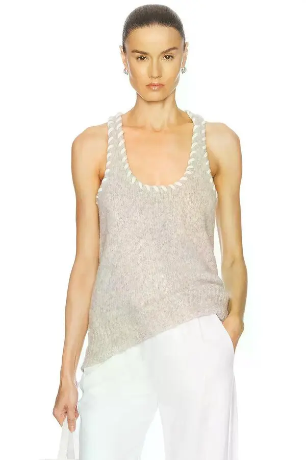 AISLING CAMPS Whip Stitch Tank Top