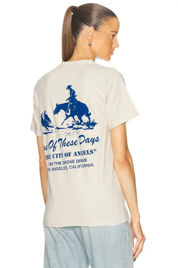ONE OF THESE DAYS X The City Of Angels Tee - Bone
