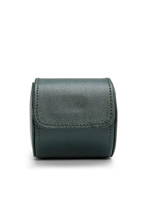 Wolf British Racing Single Watch Roll - Green