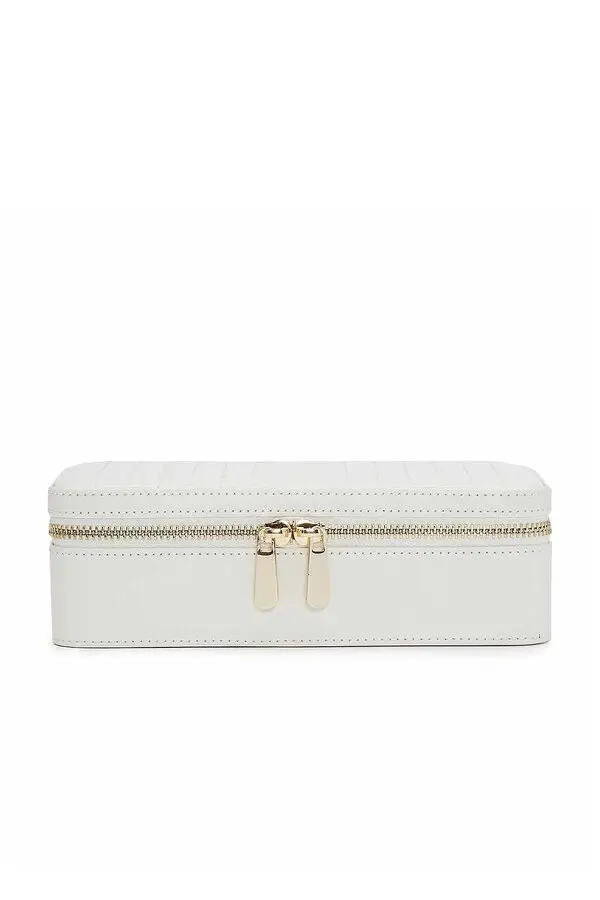 Wolf Maria Medium Zip Case - White