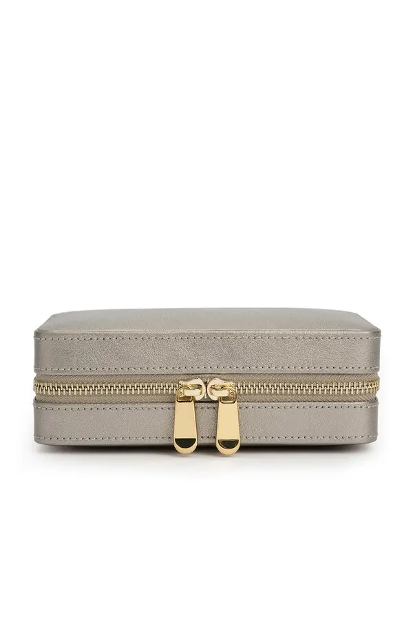 Wolf Palermo Zip Case In Taupe