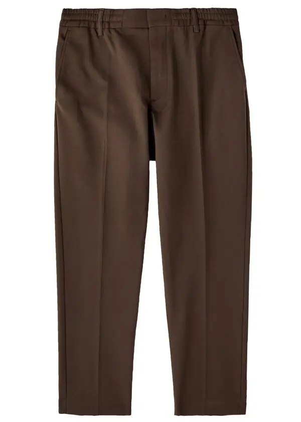 Nn07 Billie Tapered Cotton-blend Trousers