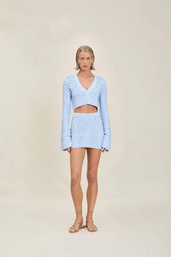 Devon Windsor Vittoria Long-sleeved Cardigan - Natural