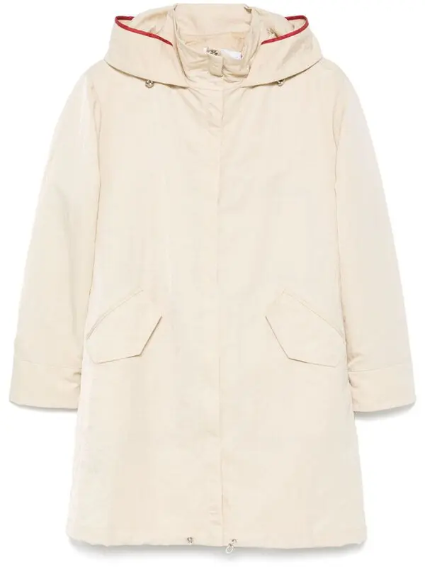 Patrizia Pepe Hooded Parka Coat