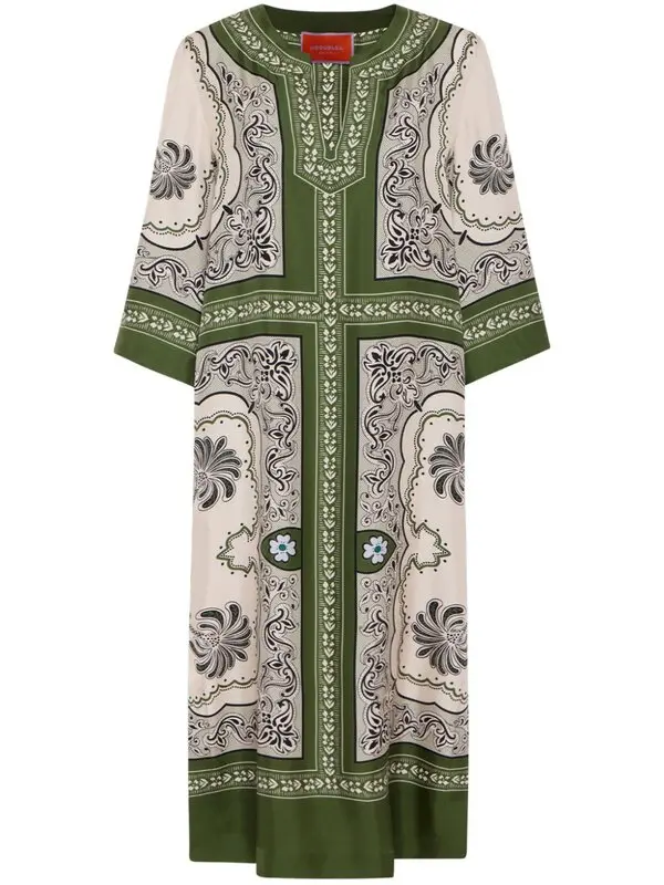 La DoubleJ The Kaftan Midi Dress