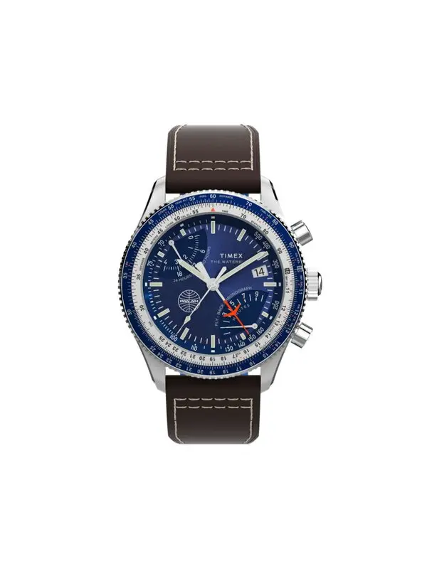 Timex X Pan Am 43mm Chronograph Watch