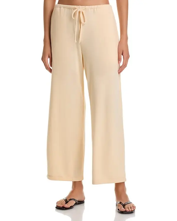 LESET Lauren Drawstring Pants - Vanilla