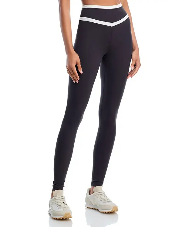 Splits59 Mason High Waist Rigor Full Length Leggings - Graphite/white