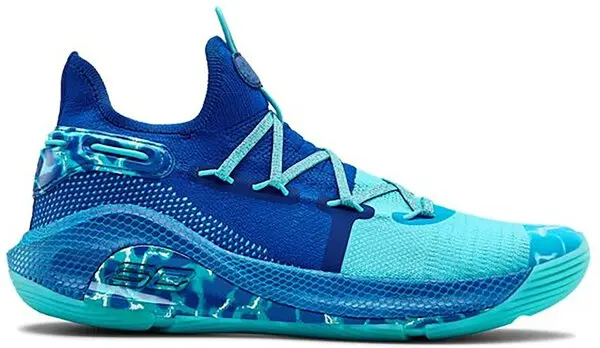 Under Armour Curry 6 Breakthrough Sneakers - Royal