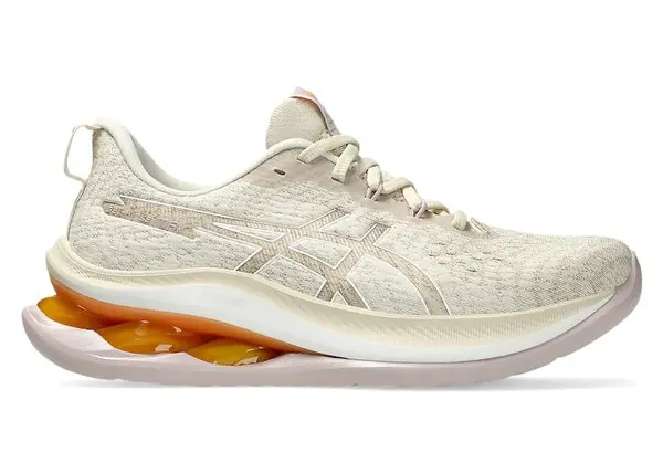 Asics Lace-up Sneakers - Oatmeal/white