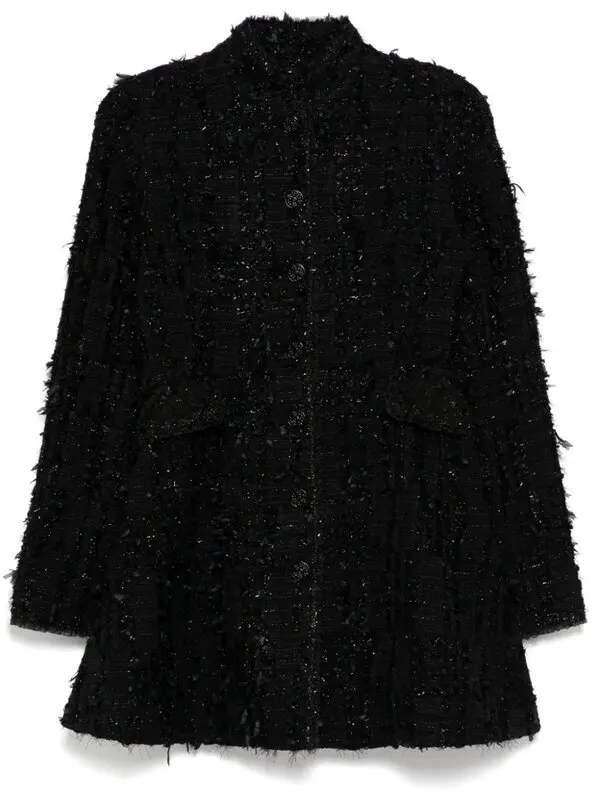 Shiatzy Chen Sense Of Ink Collection Tweed Jacket