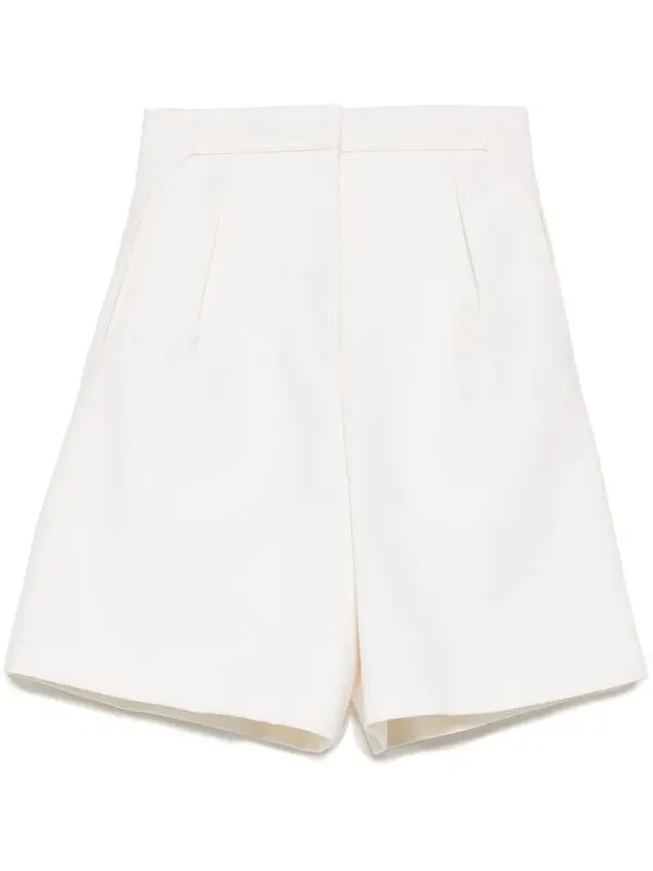 Shiatzy Chen Wool Shorts - White
