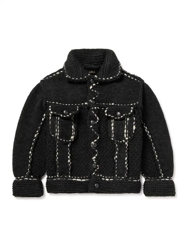 Kapital Embroidered Wool Jacket