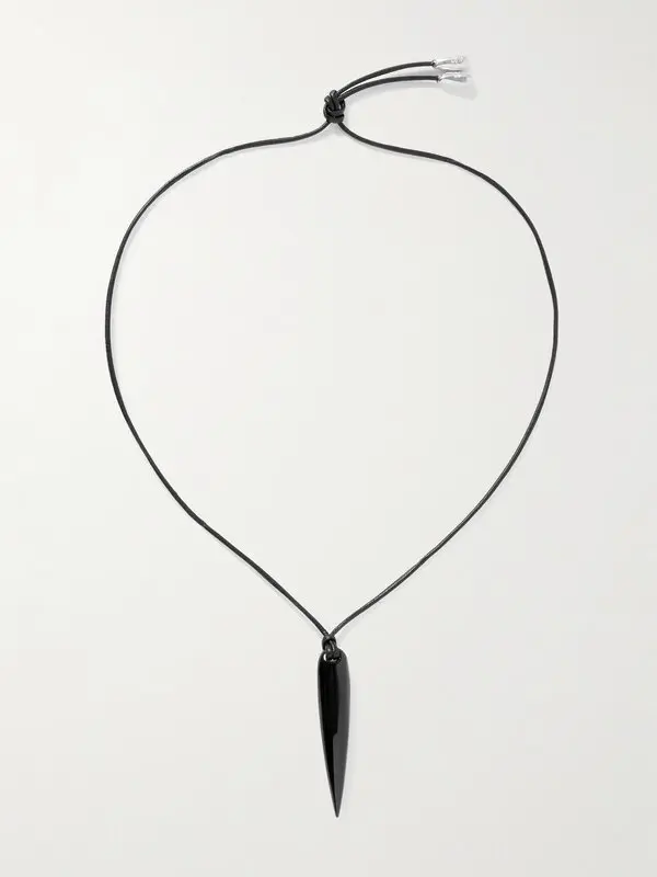 SOPHIE BUHAI Spear Onyx Pendant Necklace