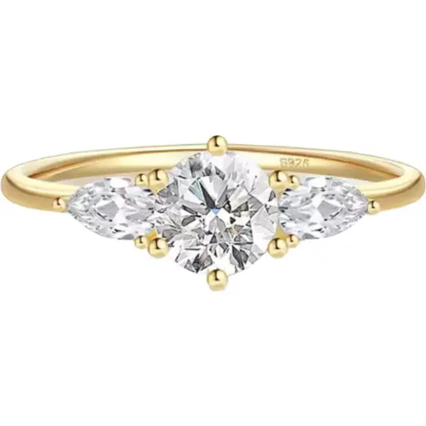HOLLYWOOD SENSATION Mirage Ring With Cubic Zirconia