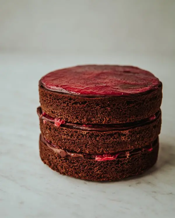 SWEET LAUREL Chocolate Raspberry Layer Cake, Serves 8