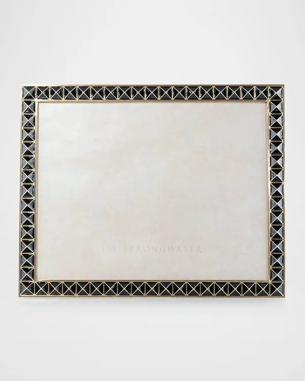JAY STRONGWATER Pyramid 8" X 10" Photo Frame