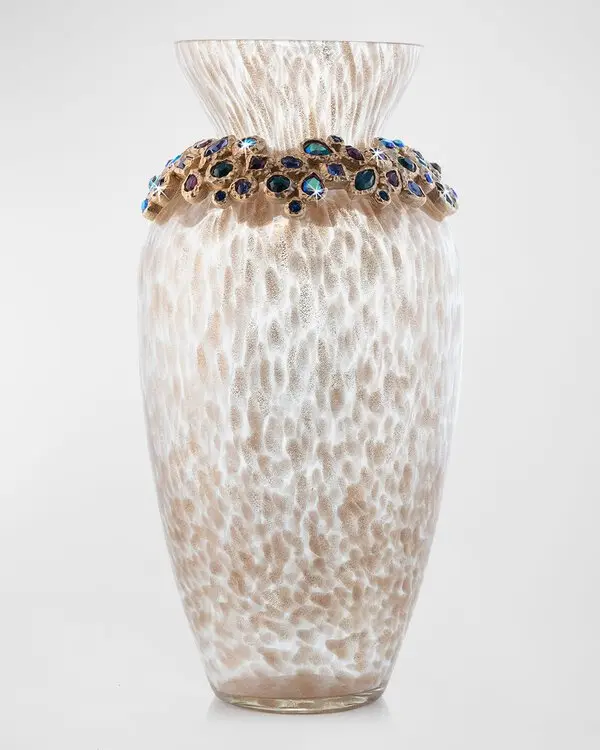 JAY STRONGWATER Norah Bejeweled Vase Bouquet - One-color