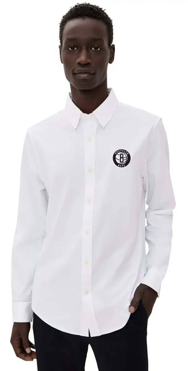 RHONE Slim Fit Nets Commuter Shirt
