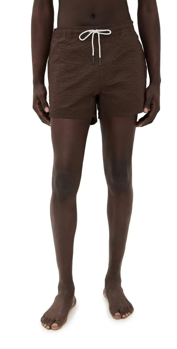 Oas Espresso Calo Swim Shorts 4 - Brown