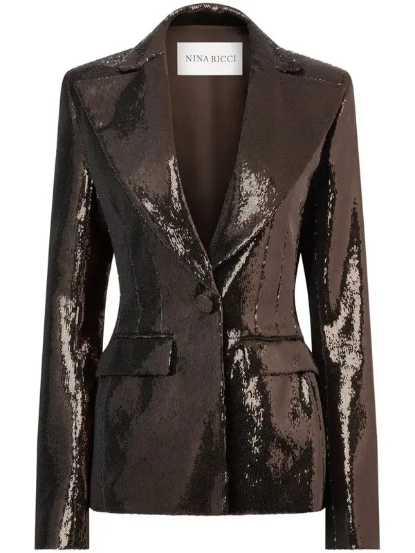 Nina Ricci Sequined Blazer