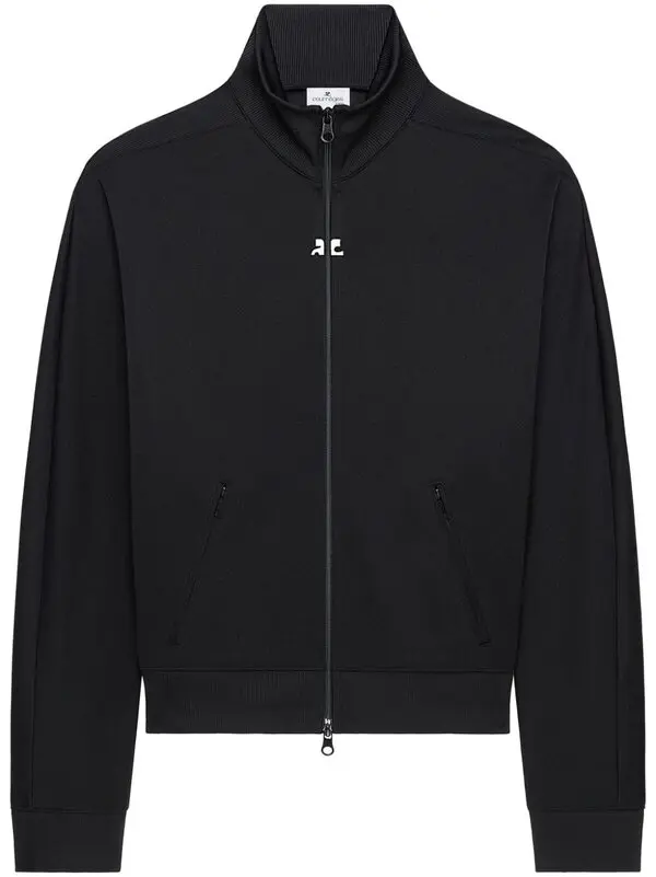 COURREGES Logo-embroidered Track Jacket