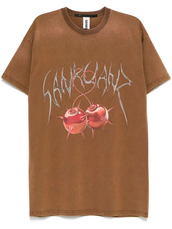 SANKUANZ Logo-print T-shirt