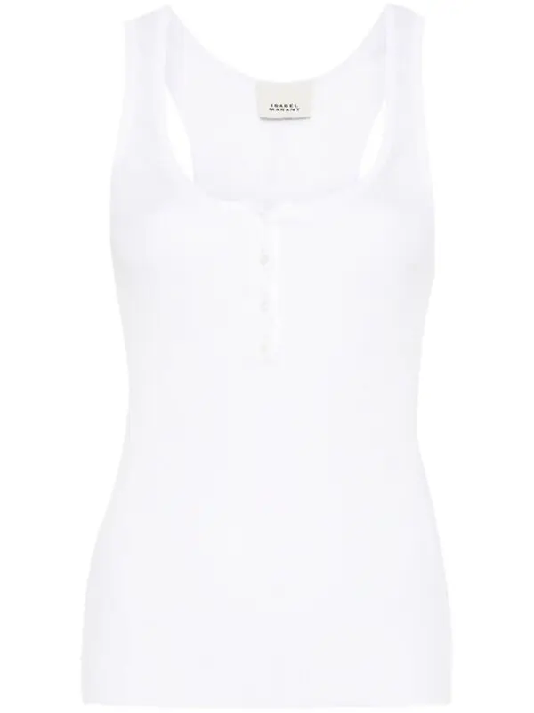 Isabel Marant Louisali Tank Top - White