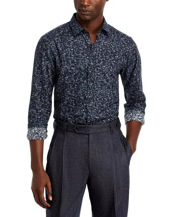 Hugo Elisha Extra Slim Fit Dress Shirt In Open Misc - 40% Off | Editorialist