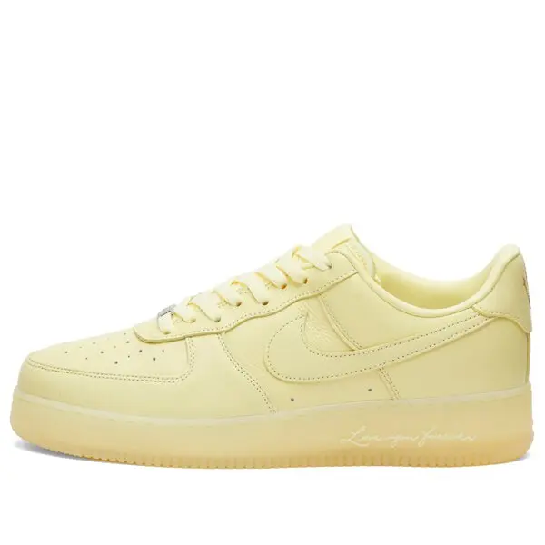 Nike X Nocta Air Force 1 Low Sp Sneaker - Citron/colbalt/silver