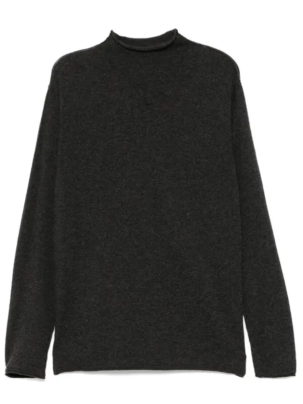 Transit Mock-neck Jumper - Grey