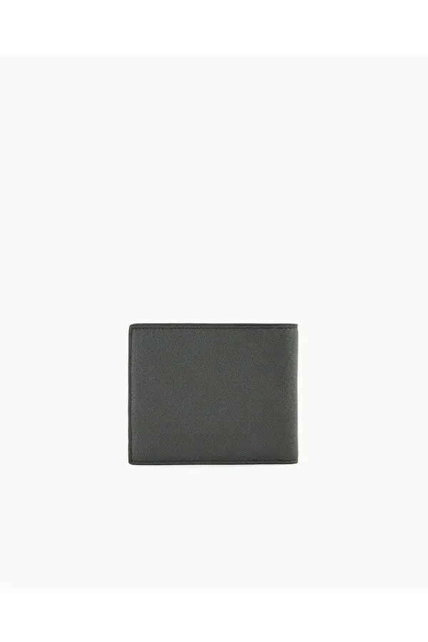 Giorgio Armani Bifold Leather Wallet - Green