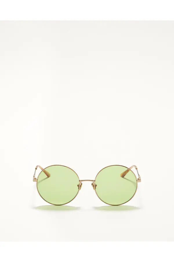 Valentino Garavani Round Oversized Sunglasses - Green